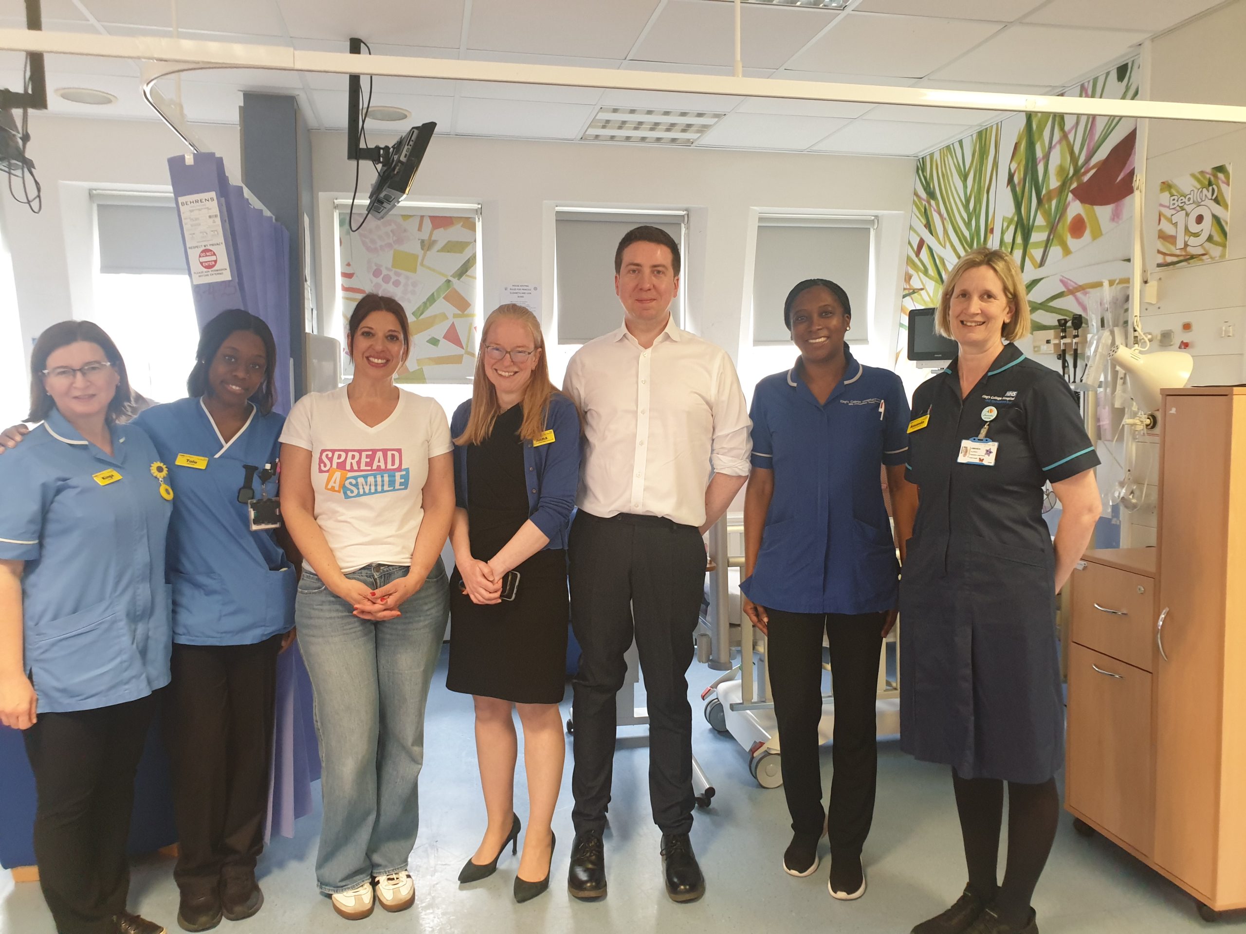 Liam Conlon MP sees Spread a Smile in action at King’s | King's College ...