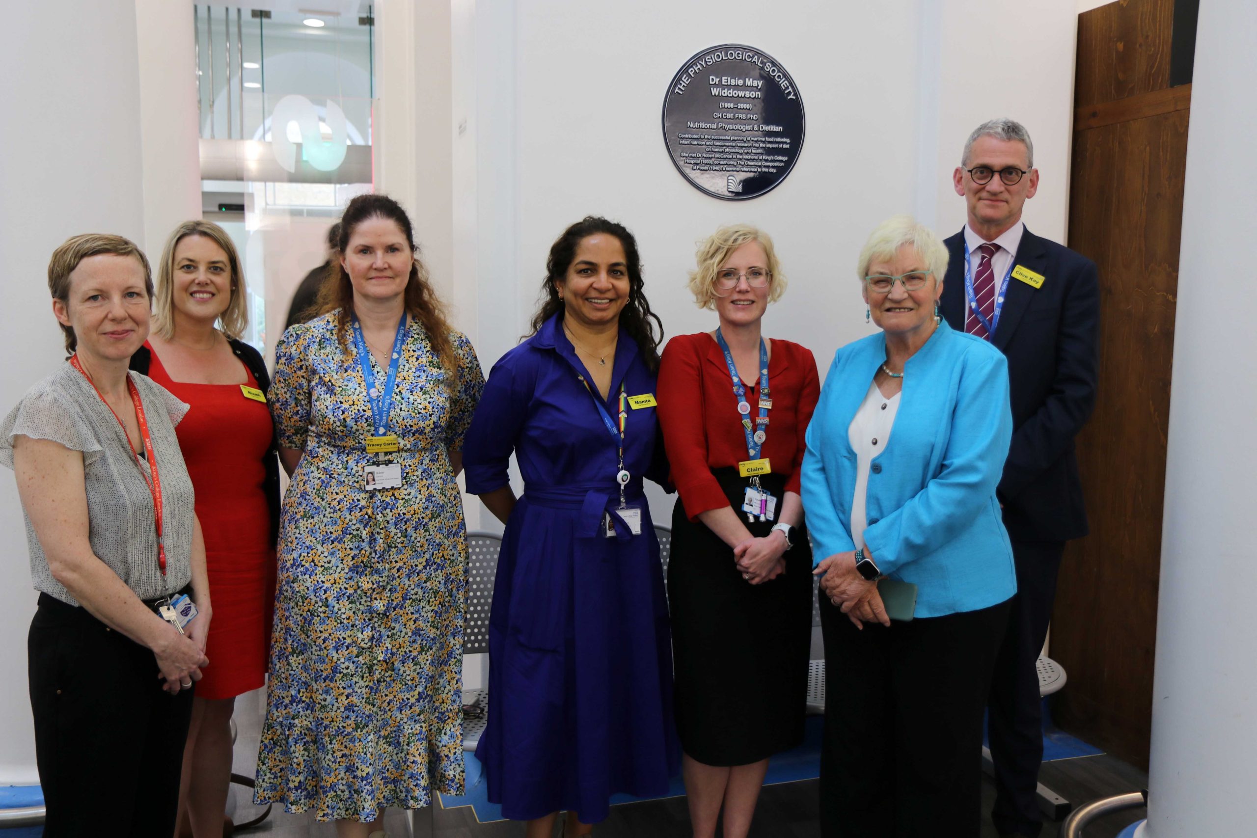 The Physiological Society honours Dr Elsie Widdowson with Blue Plaque ...